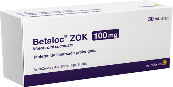 Betaloc Zok (100 mg) - Rappi