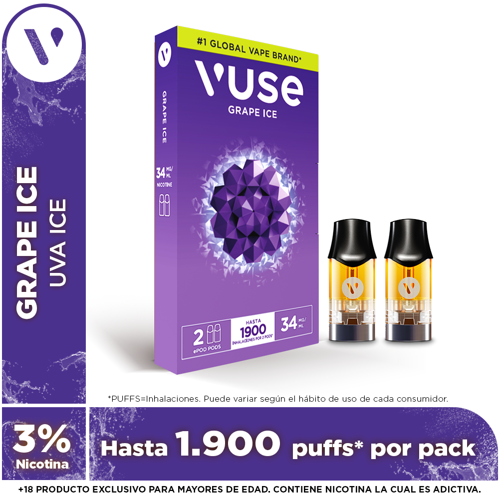 Vuse Epod Grape Ice Capsula - Rappi