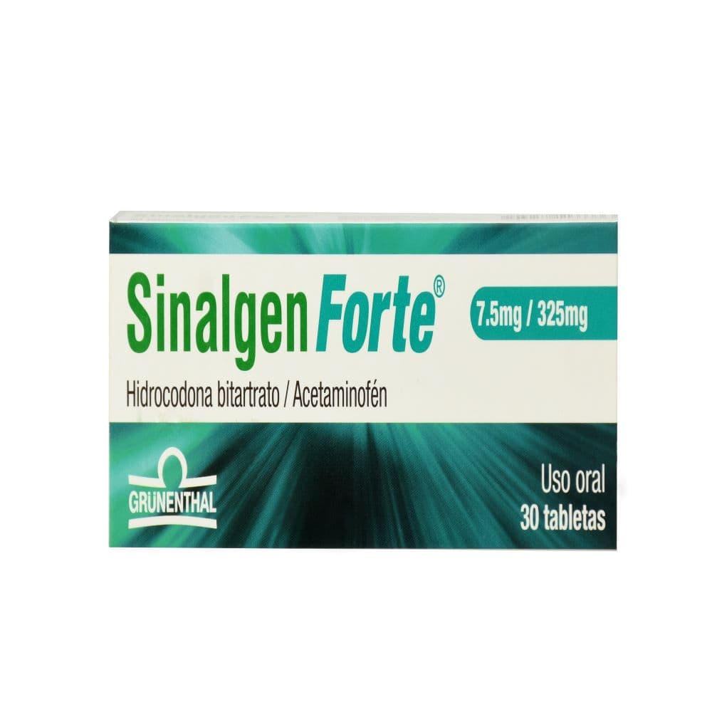 Sinalgen Forte x 30 Tabletas - Rappi