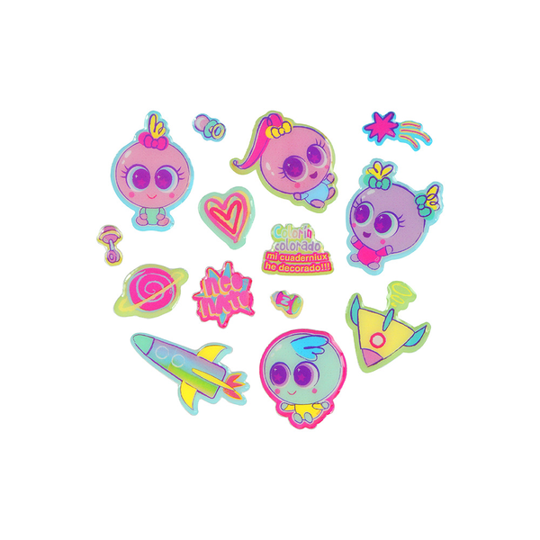 Sticker de Figuras Serie Distroller Miniso - Rappi