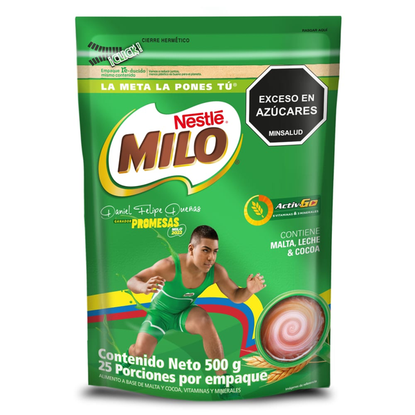 Modificador de Leche Milo a Base de Malta y Cocoa 500 g - Rappi