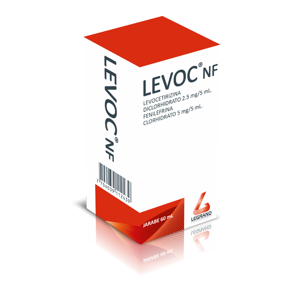 Levoc Nf Jarabe (2.5 mg / 5 mg) - Rappi