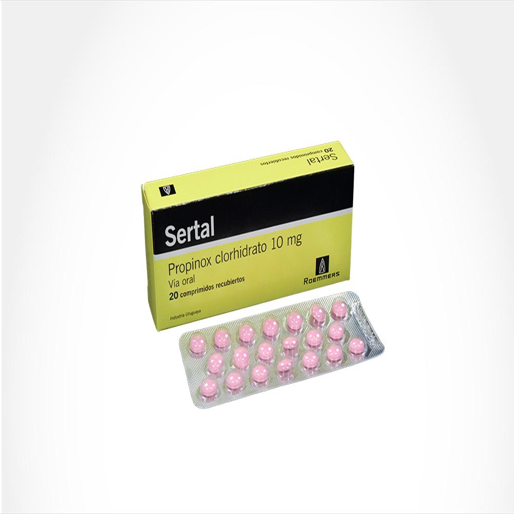 Sertal Propinox Clorhidrato (10 mg) - Rappi