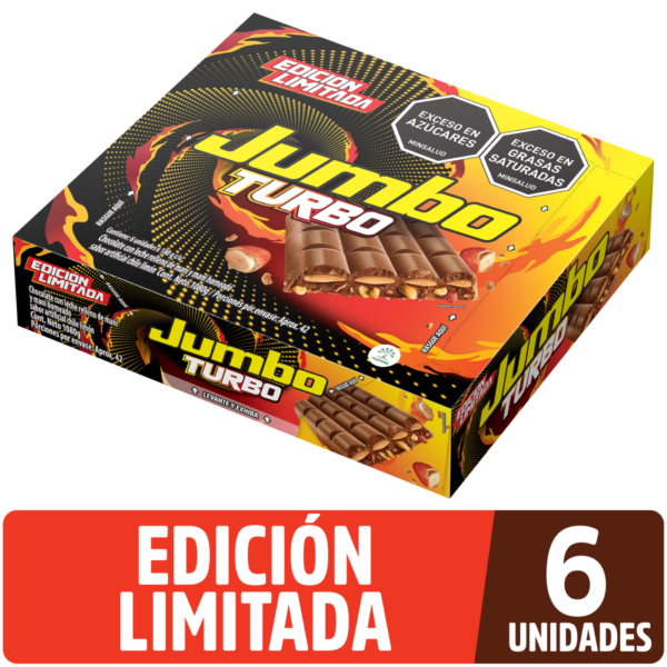 Jumbo Turbo Chocolatina Con Relleno de Maní - Rappi