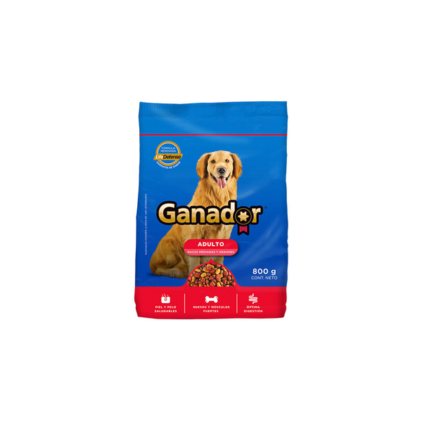 Ganador Alimento Para Perro Seco Adulto Raza Mediana - Rappi