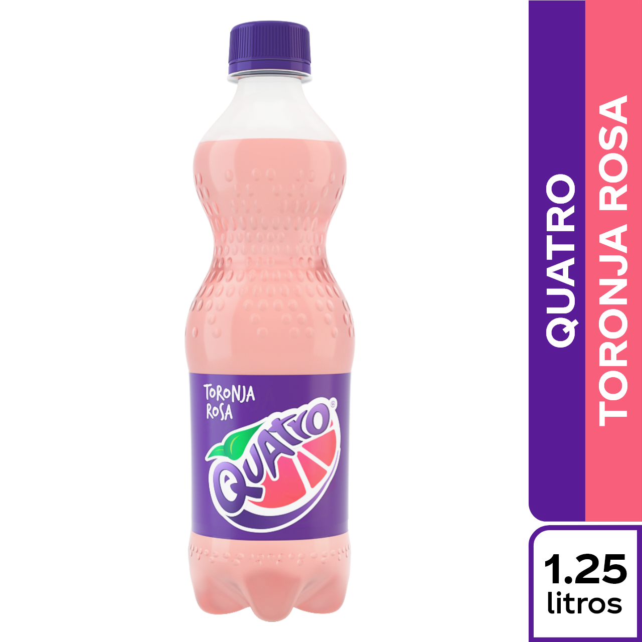 Quatro Refresco Sabor a Toronja Rosa - Rappi