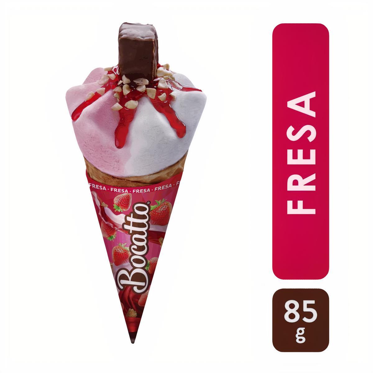 Bocatto Cono de Helado Sabor a Fresa Precio - Rappi
