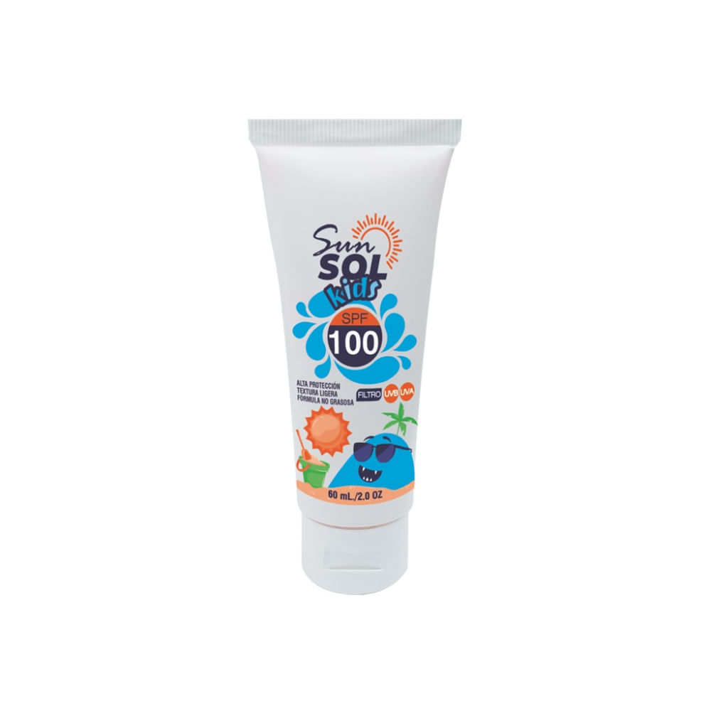 Sunsol Kids Spf 100 Tubo - Rappi
