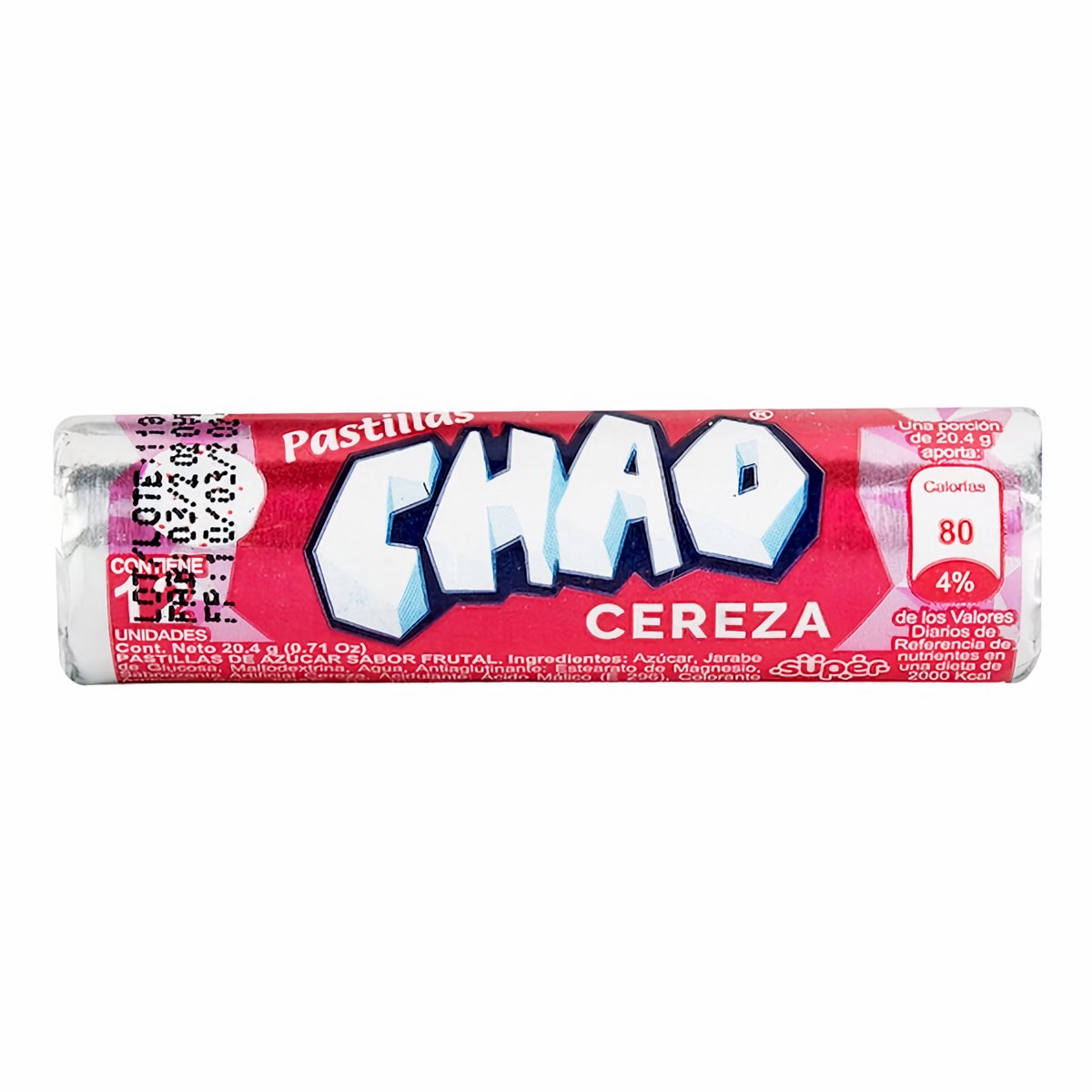 Chao Pastillas Refrescantes Cereza - Rappi