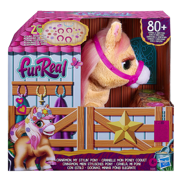 FurReal peluche my stylin pony canela f4395 - Rappi