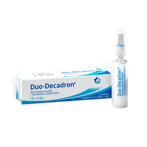 Duo Decadron Suspensión Inyectable (16 Mg/ 4 Mg) - Rappi