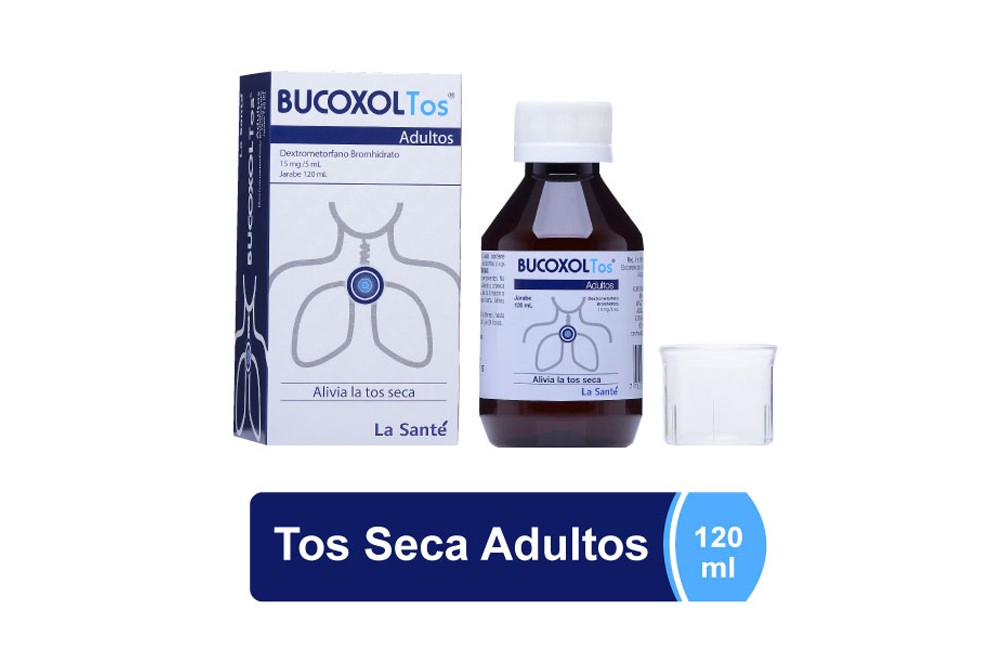 Bucoxol Tos Jarabe para Adultos (15 mg) - Rappi