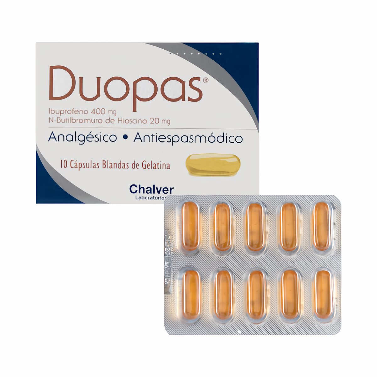 Duopas (400 mg / 20 mg) desde $ 42.450