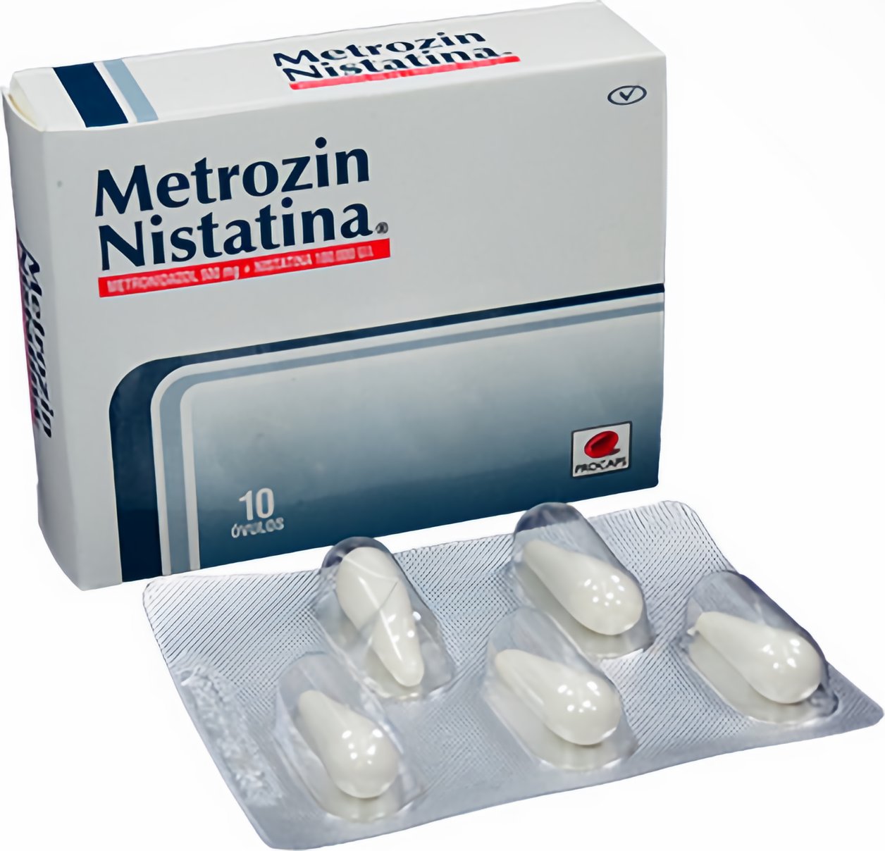 Metrozin Nistatina Ovulos Caja Precio - Rappi