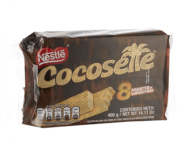 Cocosette galletas wafer - Rappi