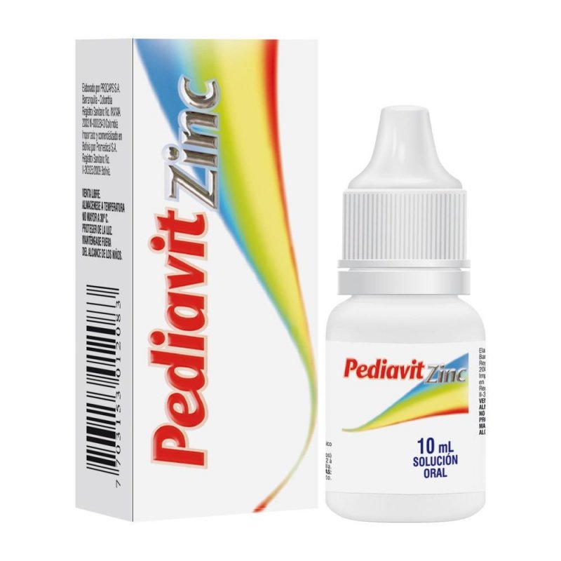 Pediavit Multivitamínico con Zinc Solución Oral desde $ 29.500