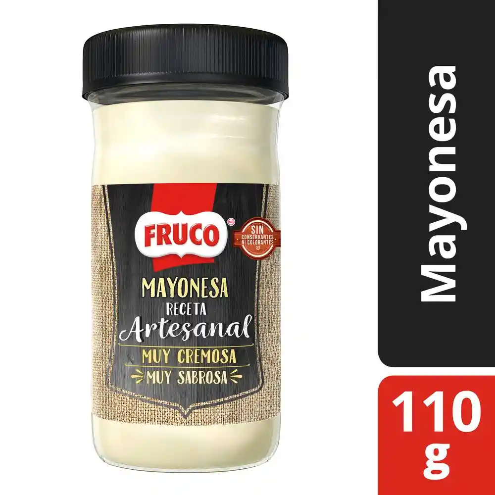 Mayonesa receta Artesanal Fruco 110g - Rappi