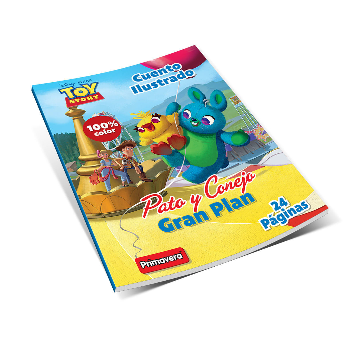 Cuento Ilustrado Toy Story Pato y Conejo Gran Plan - Rappi