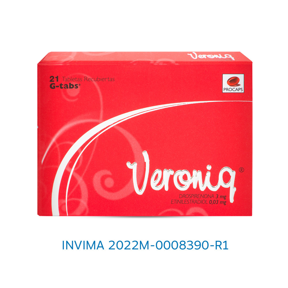 Veroniq (3 mg / 0.03 mg) - Rappi