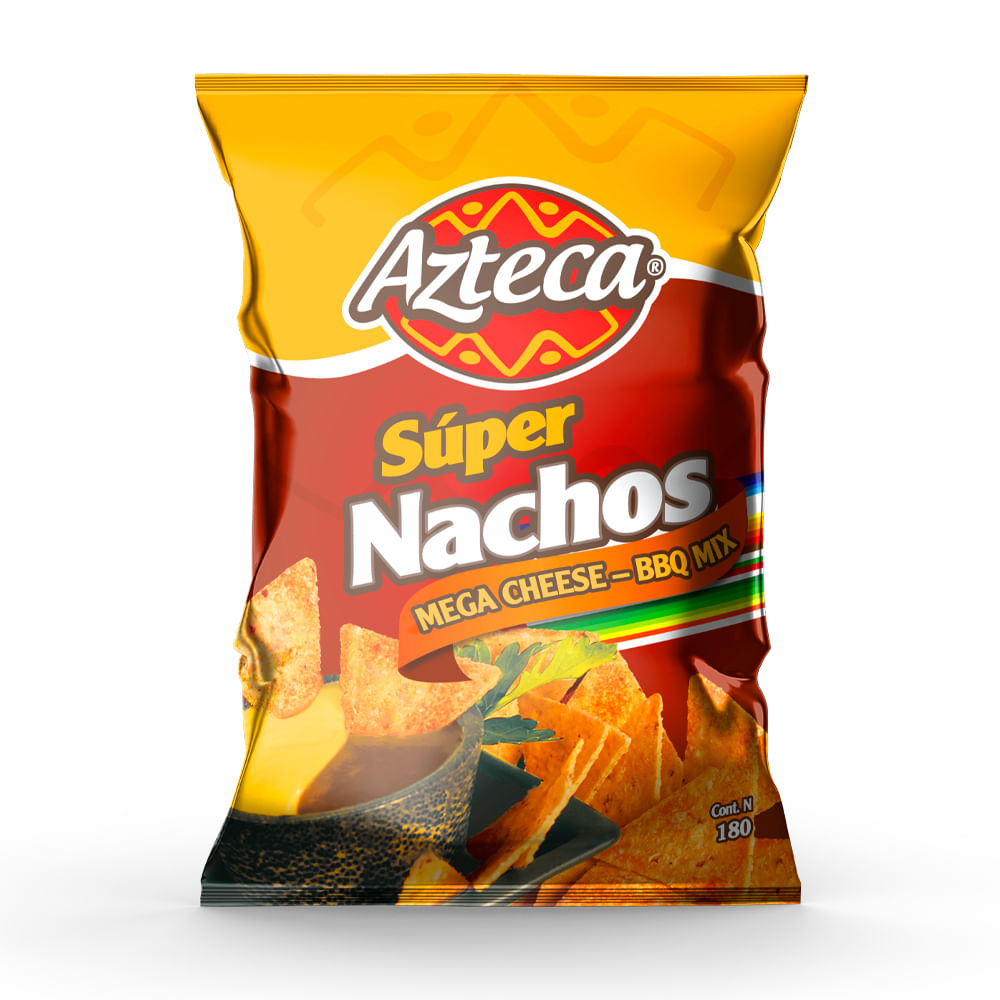 Azteca Super Nachos Pasabocas Queso y BBQ - Rappi