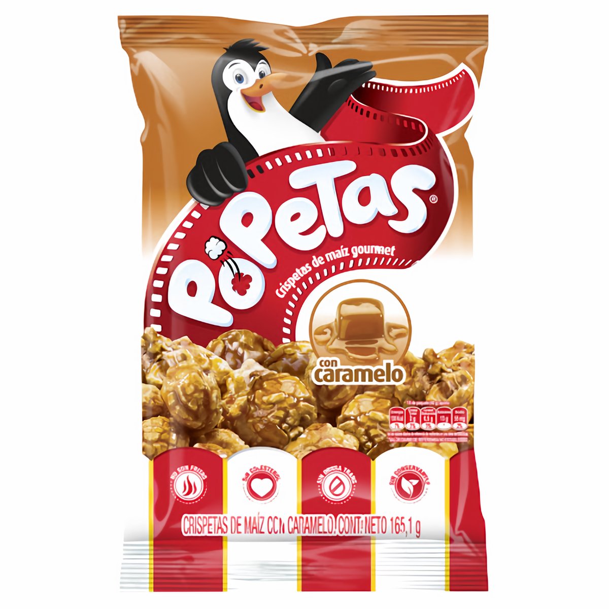 Popetas Crispetas de Maíz con Caramelo desde $ 3.655