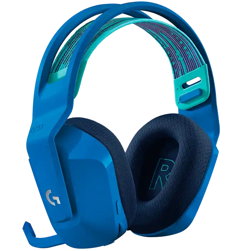Diadema Gamer Inalámbrico Logitech G733 Azul RGB - Rappi