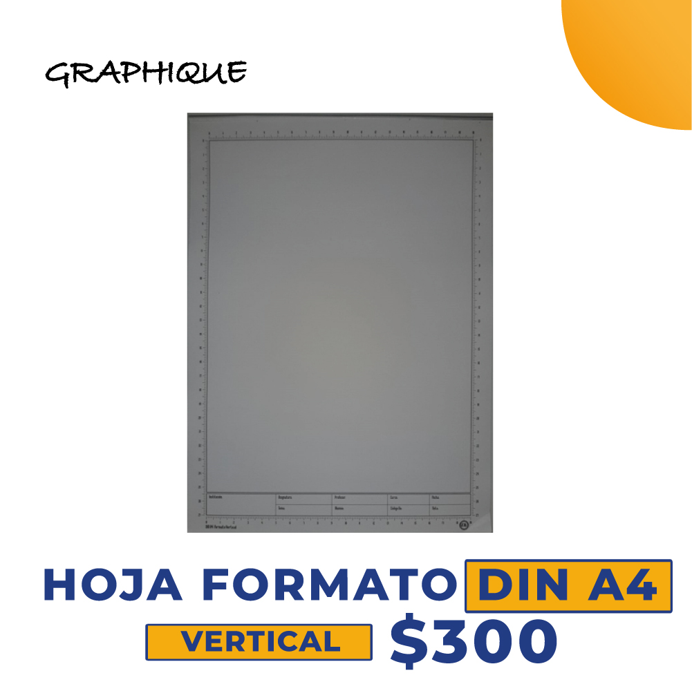 Hoja Formato Din A4 Vertical - Rappi