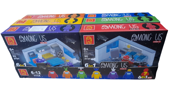 Armable de Personajes Among Us. - Rappi