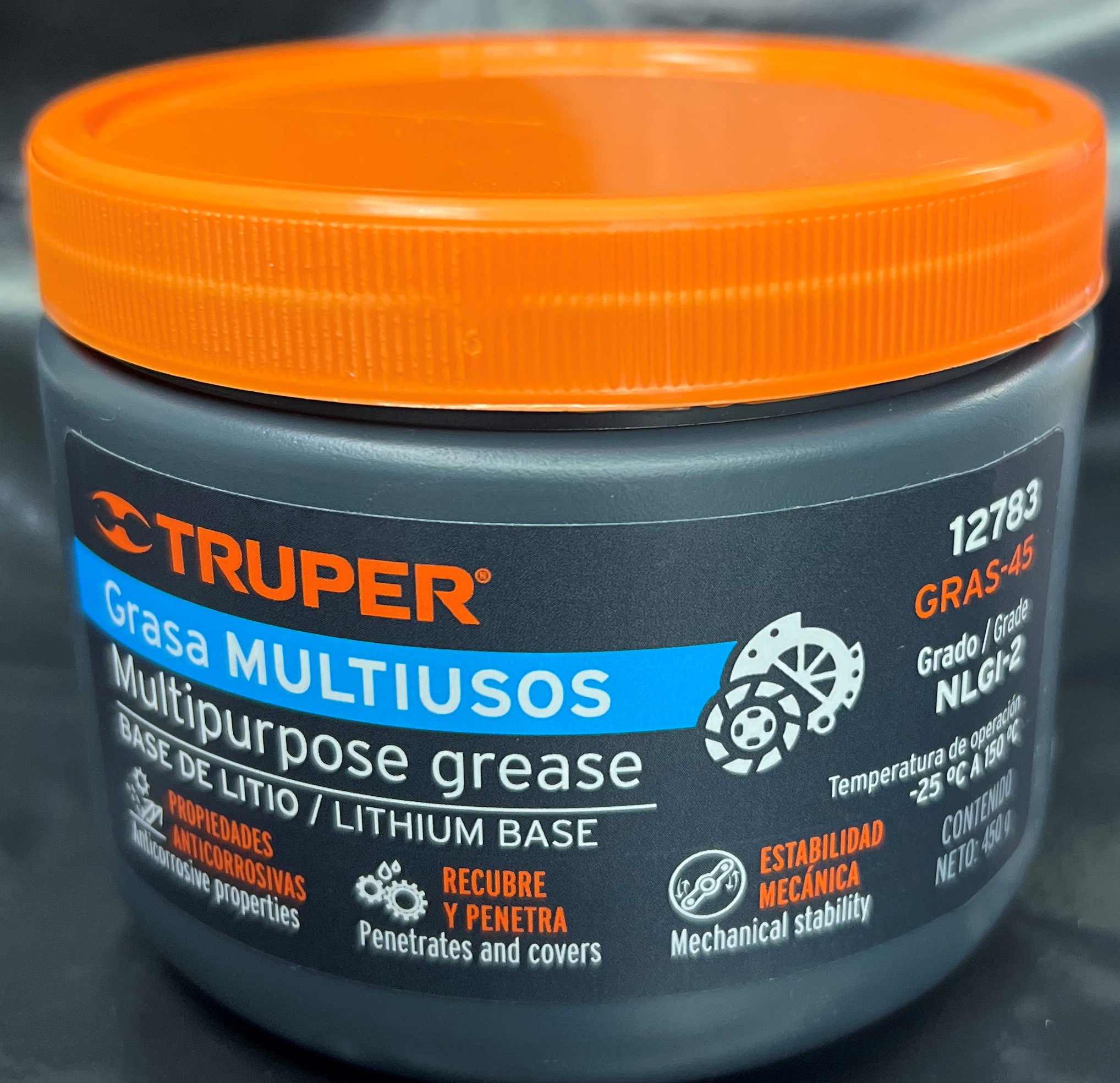 Grasa Lubricante Multiusos 450 Gramos Aprox. - Rappi