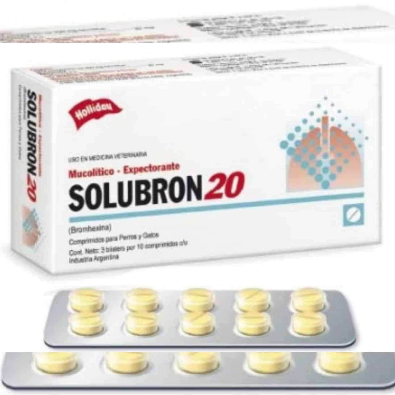 Solubron 20 Blister Por 10 Tabletas - Rappi