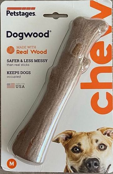 Juguete Rasca Encías Para Perro Dogwood Palito Simulación Madera Talla ...