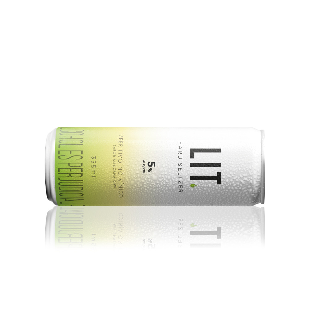 Lit Hard Seltzer Manzana Kiwi 355ml - Rappi
