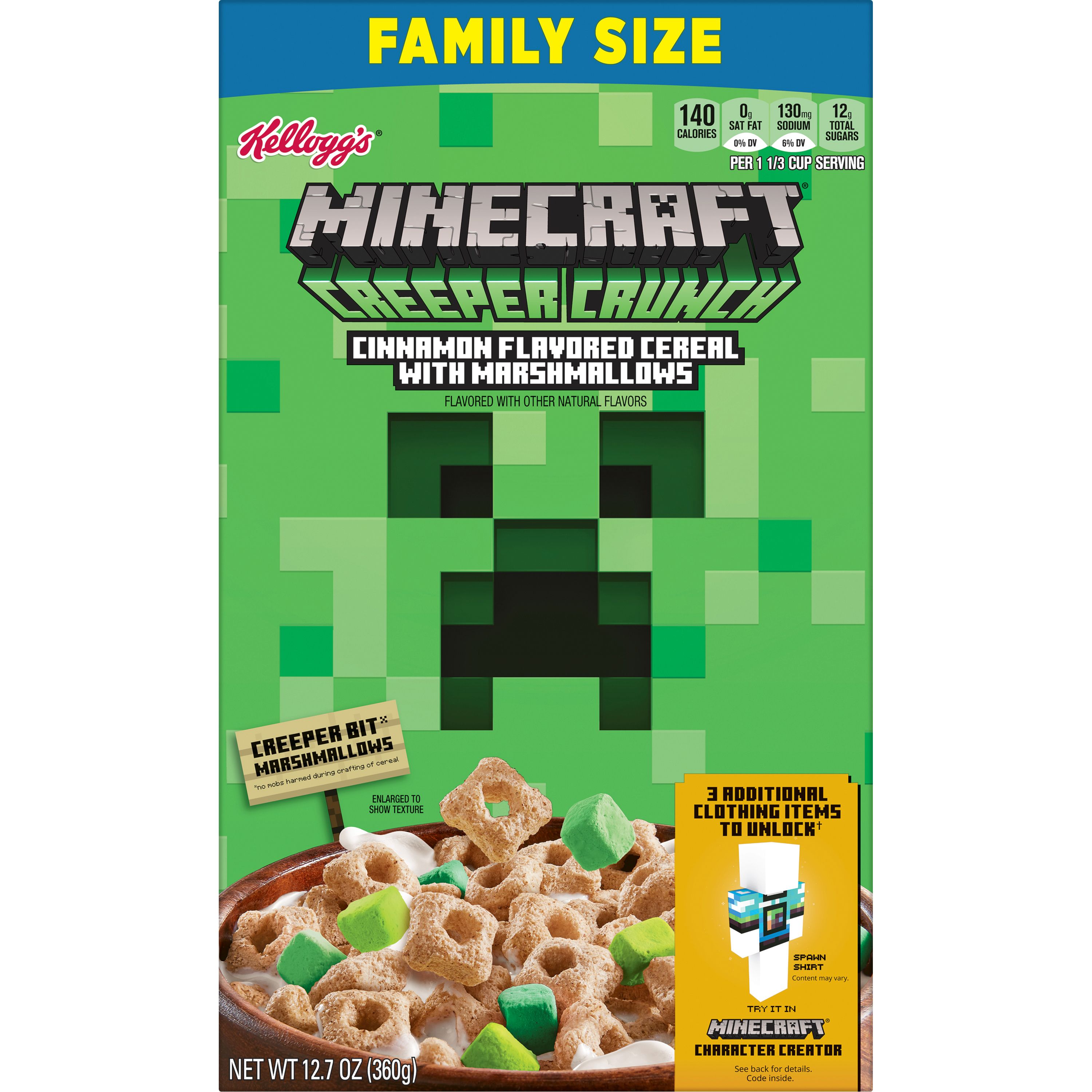 Kelloggs Cereal De Minecraft 360 G - Rappi