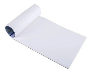 Block Blanco Media Carta Tamaño Del Block 22 X 14 Cm. - Rappi