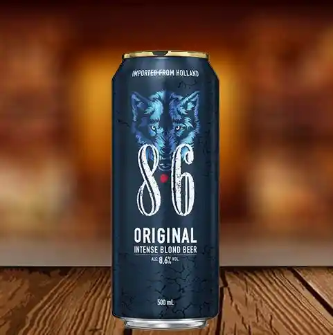 Cerveza 8.6 Original Blond Beer 8,6% - Rappi