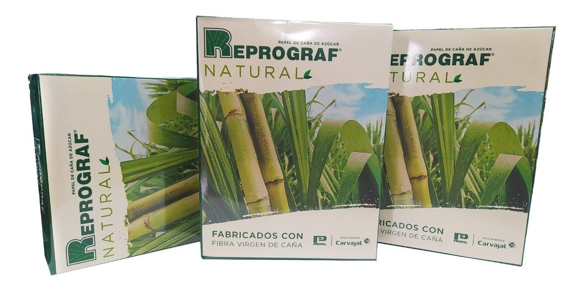 Reprograf Resma De Papel Tamaño Carta X 500 Hojas Caña De Azucar - Rappi