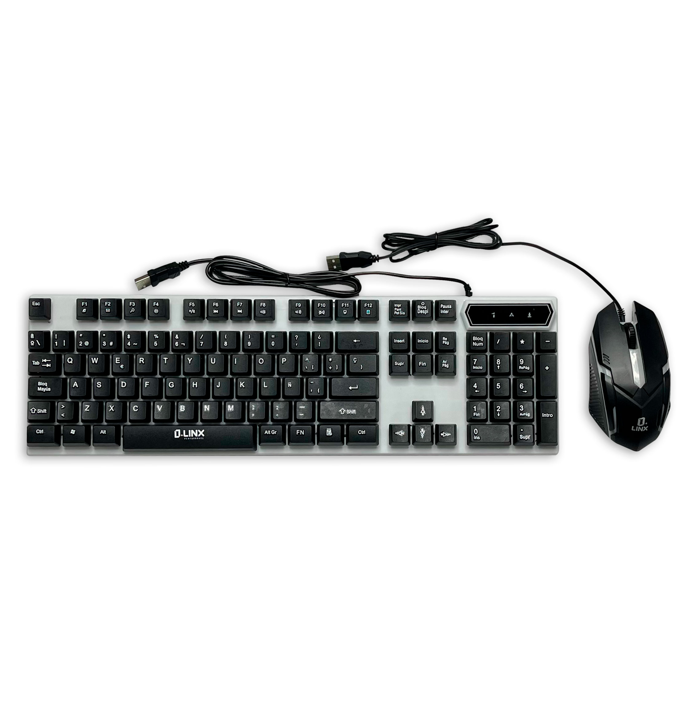 Teclado Y Mouse Gamer - Combo 2 En 1 Linx Cbg-03 - Rappi