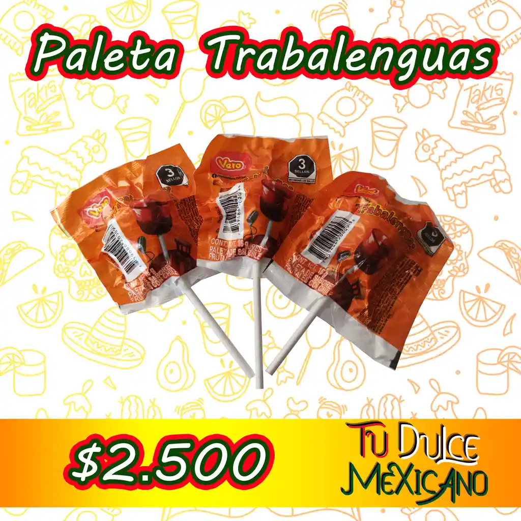 Paleta Trabalenguas - Rappi