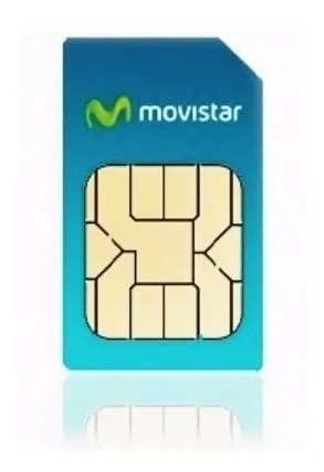 Movistar Simcard X 1 Und Sim Card - Rappi
