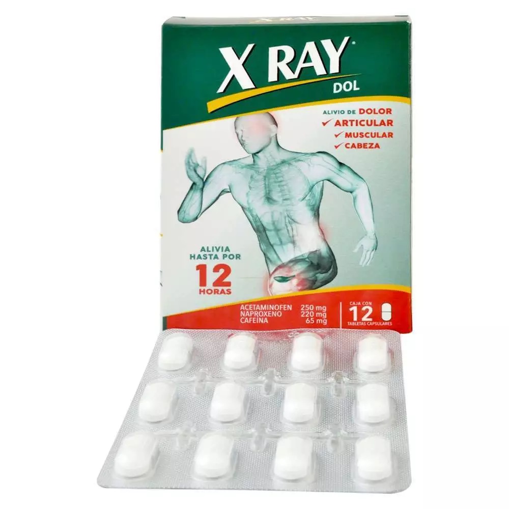 X Ray Dol X 4 Tabletas - Rappi
