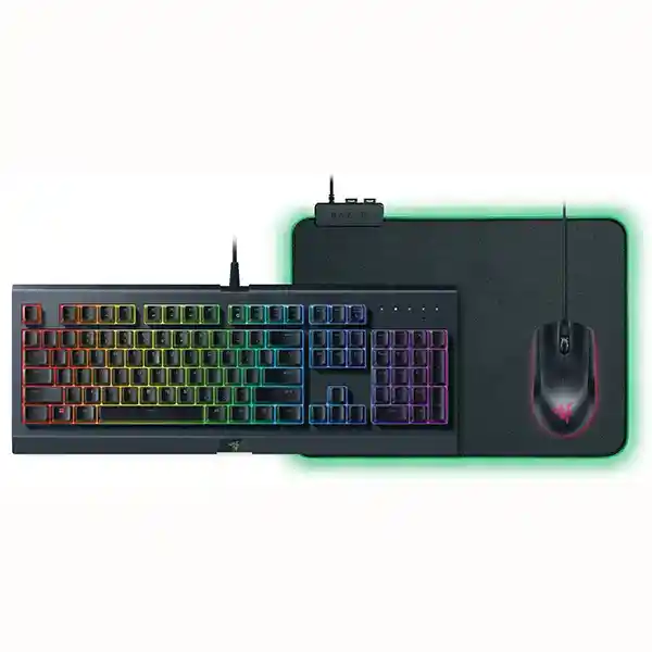 Razer Combo Gamer Teclado Mouse Y Pad3En1 Kitholiday - Rappi