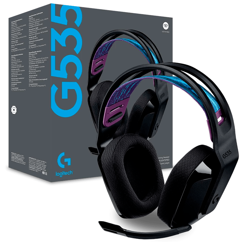 Logitech Diadema Gamer Inalambricag535 Lightspeed - Rappi
