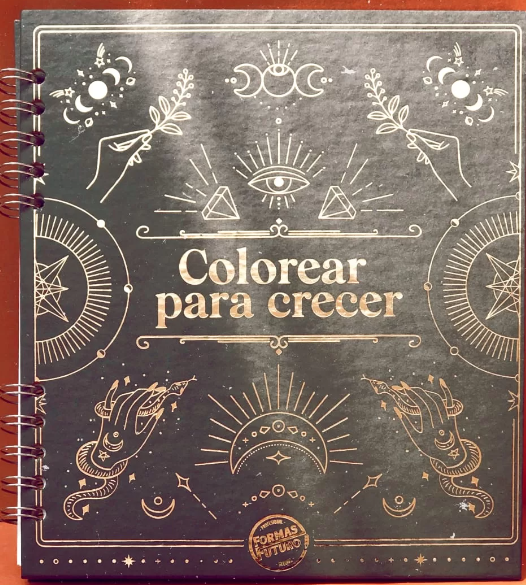 Libro Colorear Para Crecer Pasta Dura - Rappi