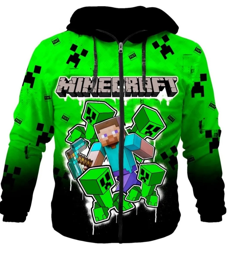 Chaqueta Niño Minecraft Videojuegos Talla 14-16 - Rappi