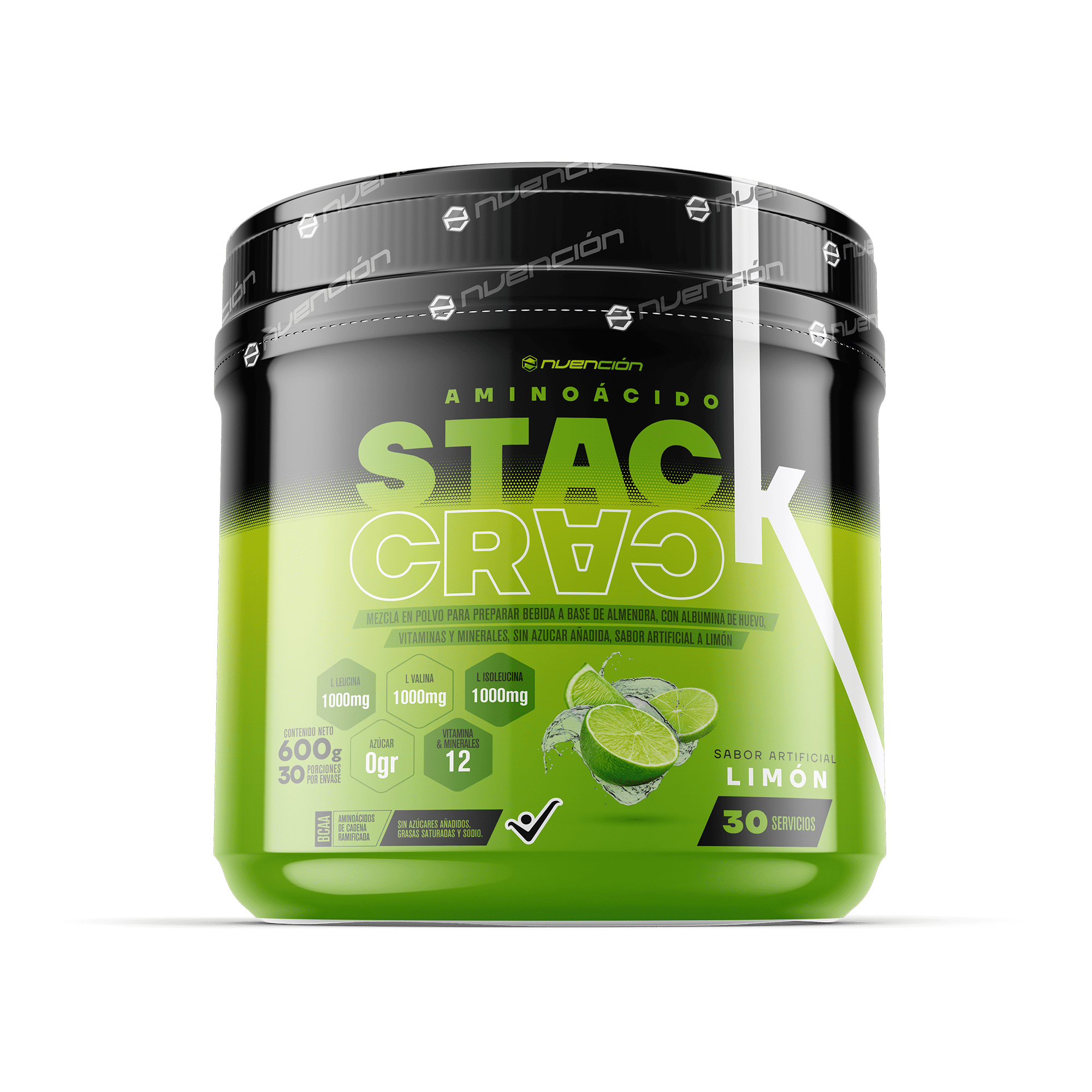 Aminoácido Stack Crack - Limón - Rappi