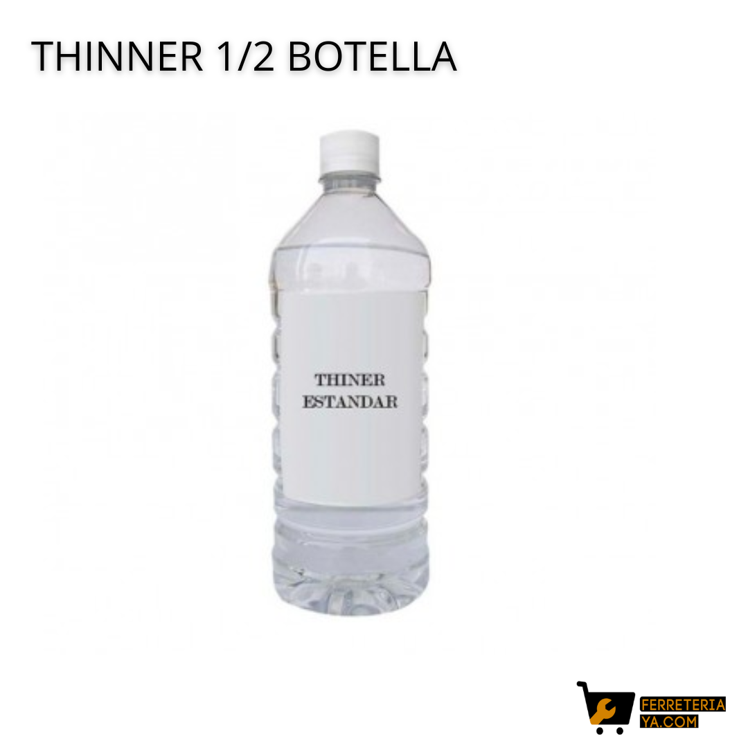 Thinner Media Botella 375ml - Rappi