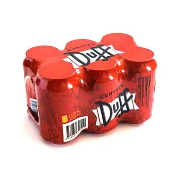 Duff Cerveza Beer en Lata x 6 Unidades - Rappi