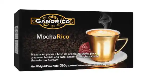 Ganorico Mocha Rico - Mocha Saludable Con Ganoderma - Rappi