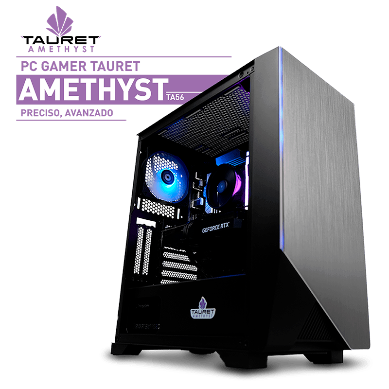 Pc Gamer Tauret Amethyst Ta56 Amd Ryzen 5 7600 Rtx 3060 Ti 8gb Ram 16gb Ddr5 M.2 1tb - Rappi