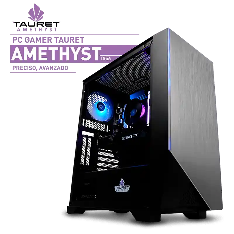 Pc Gamer Tauret Amethyst Ta56 Amd Ryzen 5 7600 Rtx 3060 Ti 8gb Ram 16gb ...